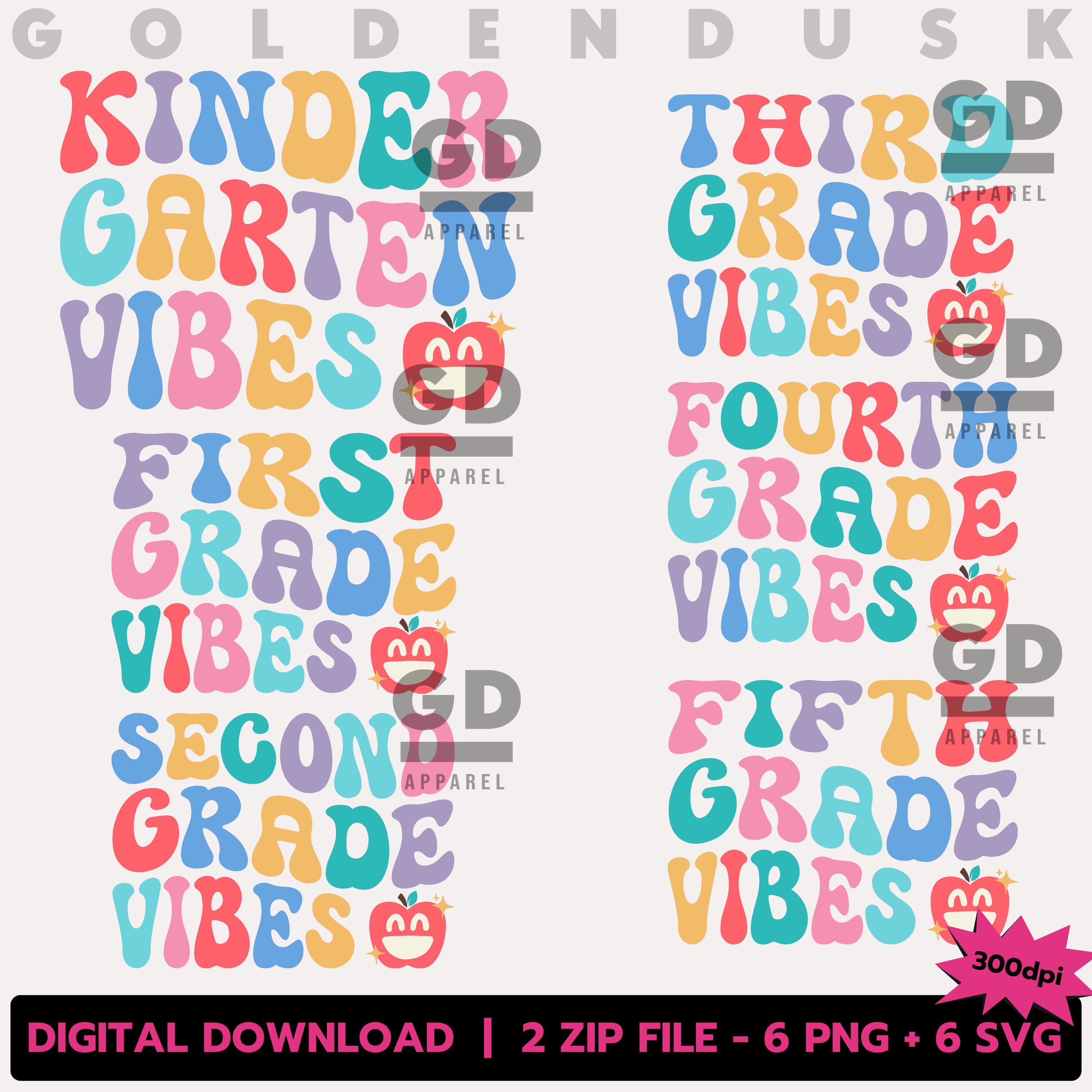 Retro Back to School Png Bundle Teacher Svg Bundle Retro - Etsy