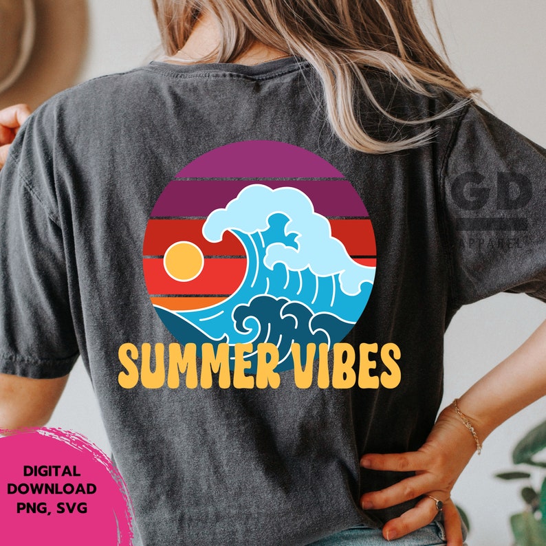 Retro Summer Png Retro Summer Svg, Summer Png, Summer Svg, Retro Summer ...