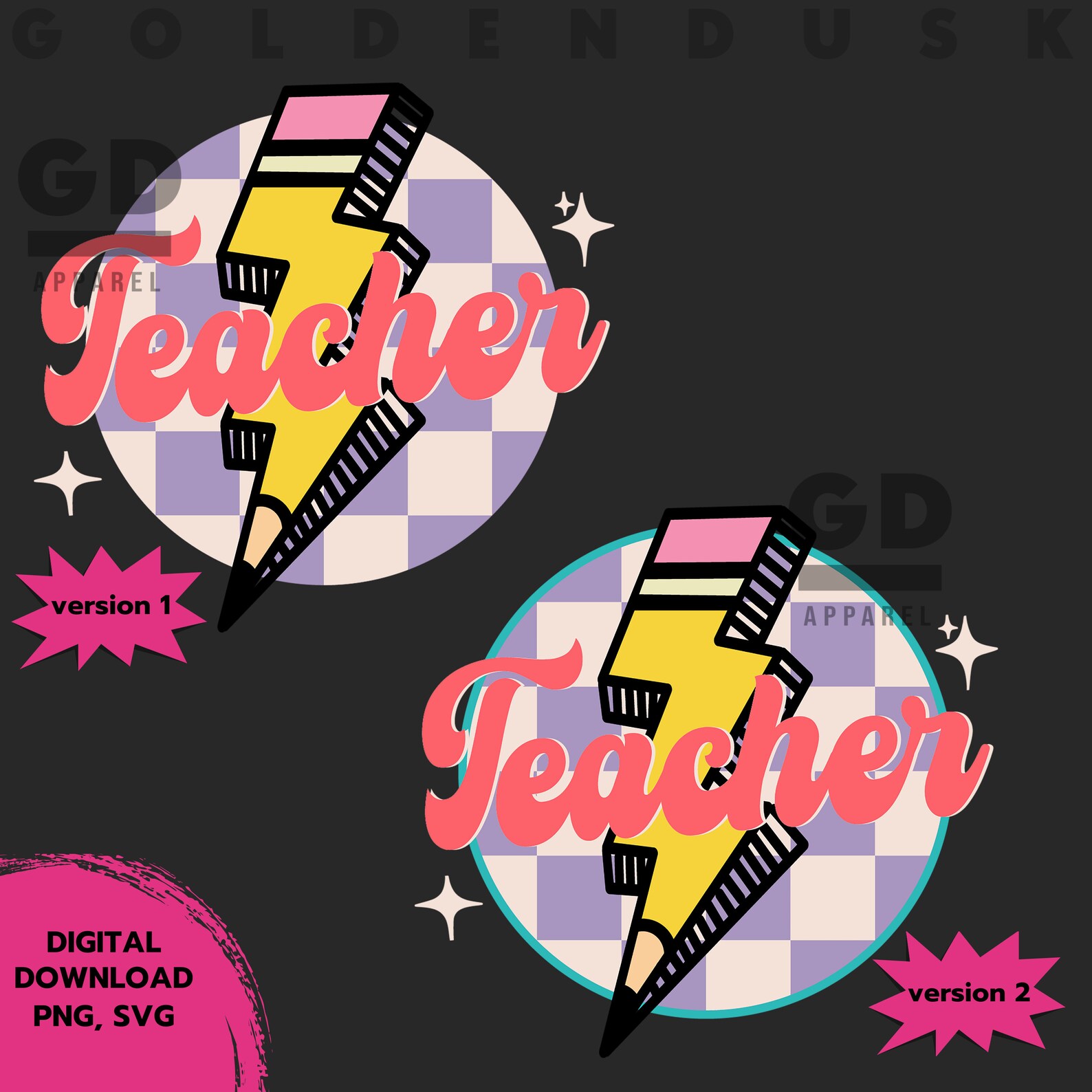 Retro Teacher Png Back to School Png, Retro School Png, Teacher Png ...