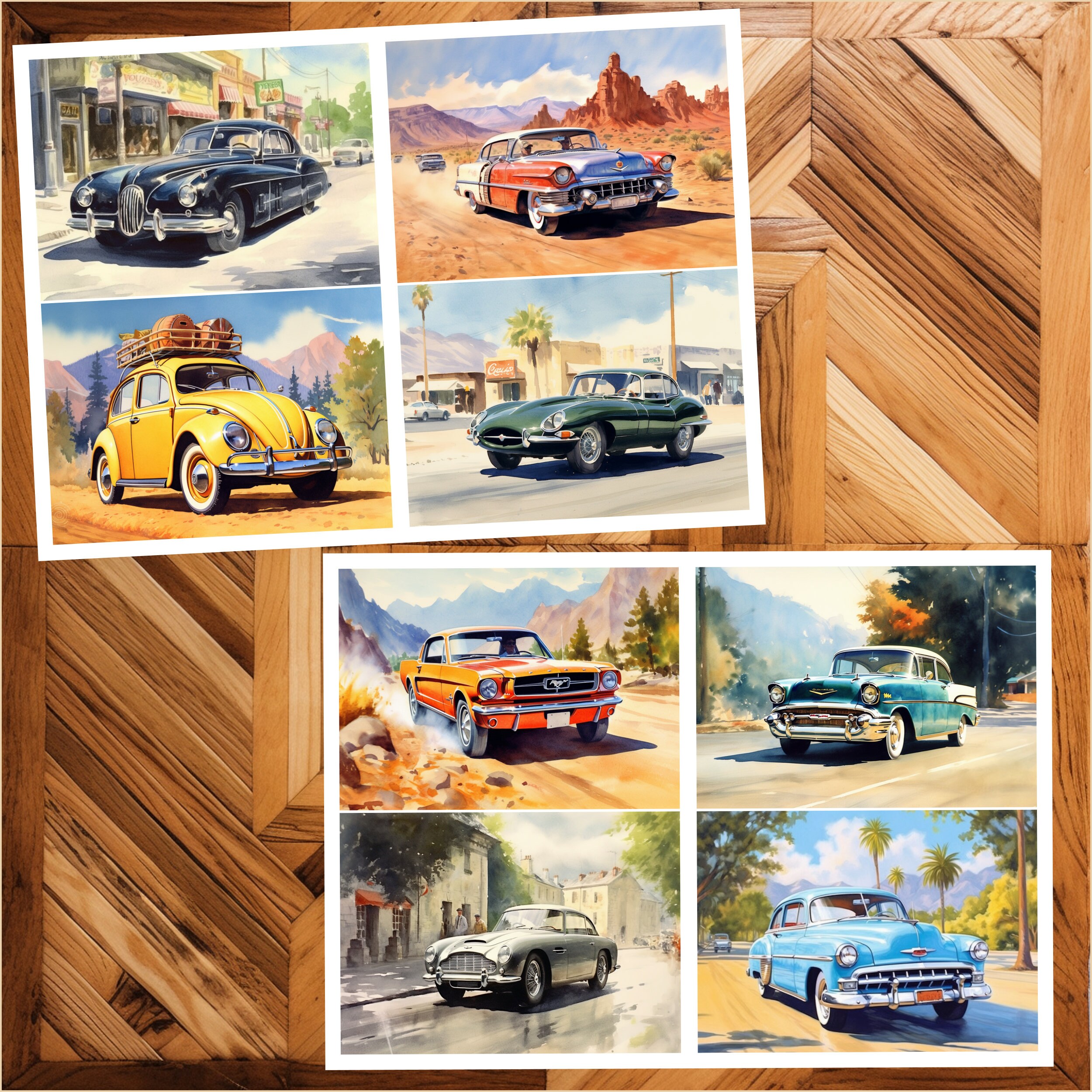 Vintage Cars Postcards, Cars Postcards, American Postcards, Cars ...