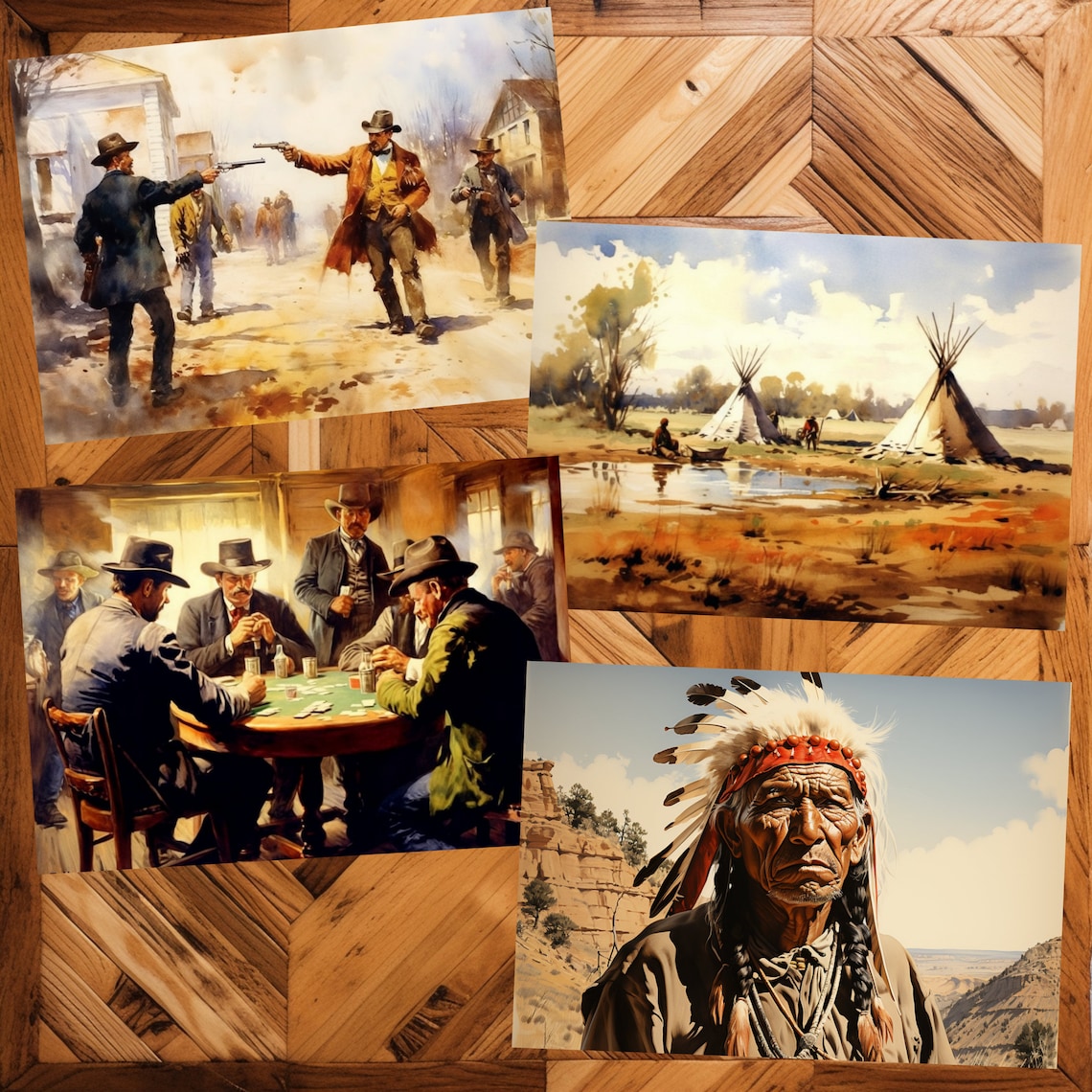 Vintage Western Postcards, American Postcards, Wild West, Postcards ...