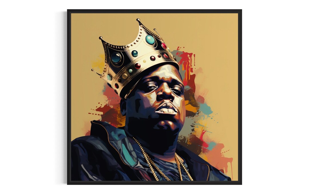 The Notorious B.I.G. Biggie Smalls, Art Print Signed and Numbered Print ...