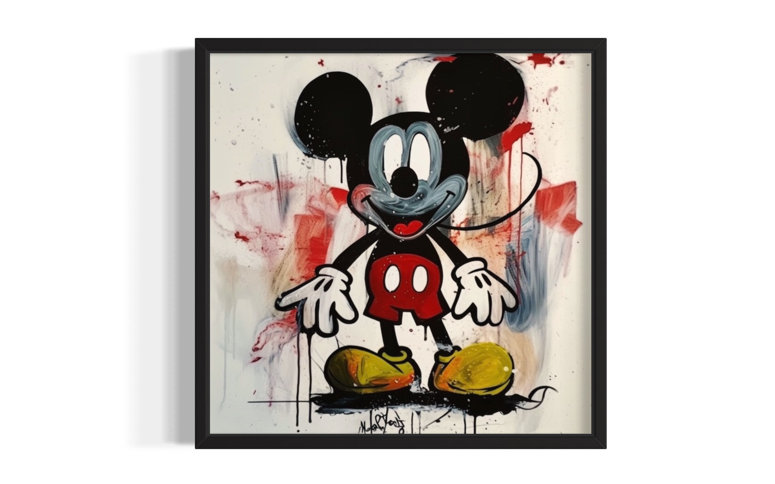 Mickey Mouse Graffiti Drawings