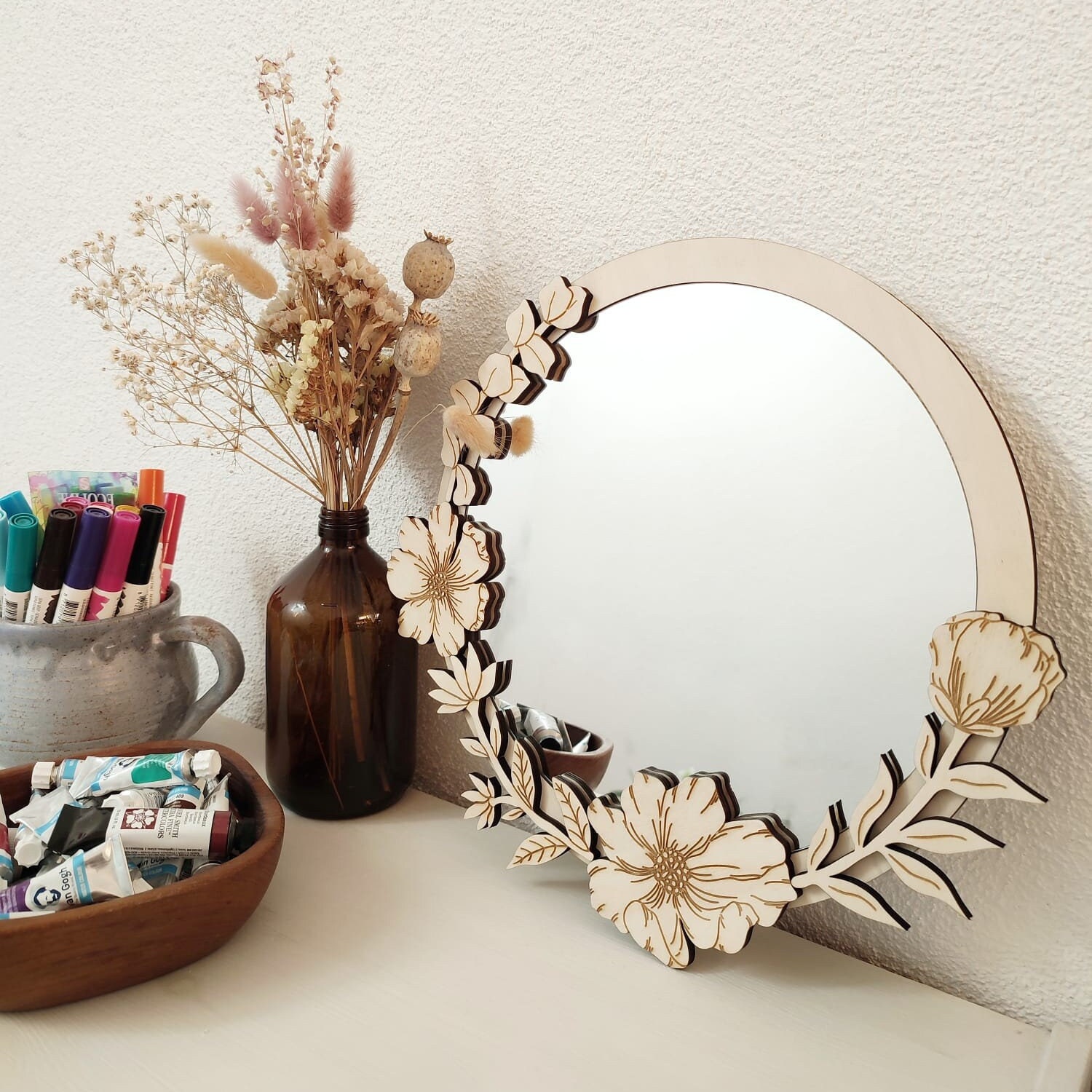 Mirror Flower - Etsy