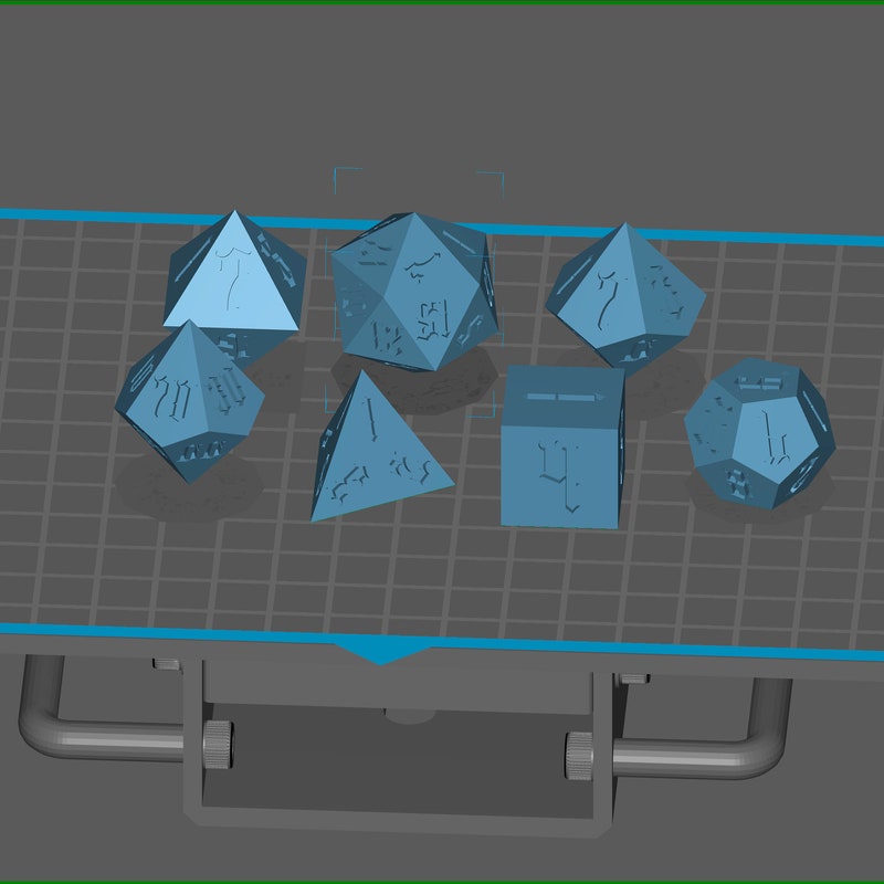 Dnd Dice 3d Print File - Etsy