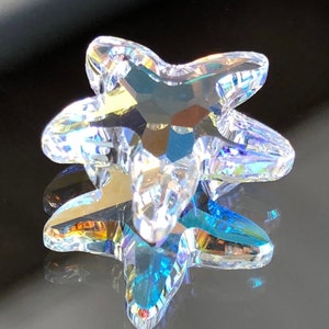 Swarovski Crystal Beads - 28mm Starfish Pendant - Crystal Starfish ...