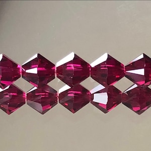 Swarovski Crystal Beads - Choice of 3mm, 4mm, or 6mm Bicone Beads ...