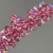 Swarovski Crystals Choice 6mm, 8mm or 10mm Crystal Butterfly Bead Light Rose Vertical Top ...