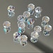Swarovski Crystals Choice 6mm, 8mm or 10mm Crystal Butterfly Bead Light Rose Vertical Top ...
