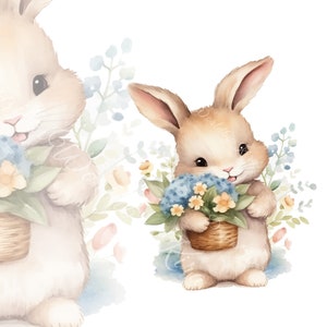 Instant Digital, Little Bunny, Cute Bunny Svg, Digital Download ...