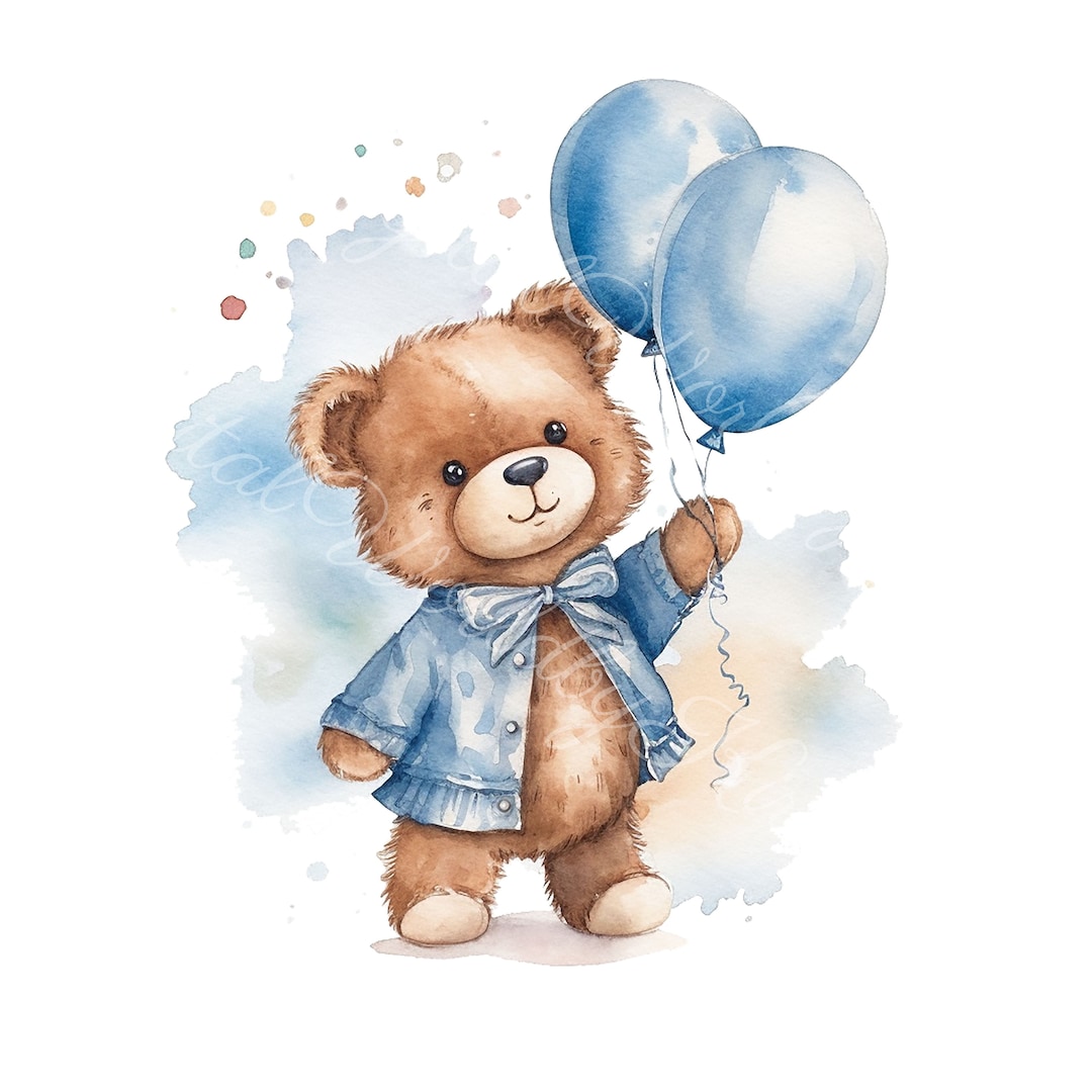 Digital Teddy Bear, Png Teddy Bear, Png Art, Png Bear, Bearly Waiting ...