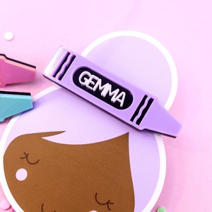 Personalized Name Hair Clips Back to School Hair Clip Hair Bow ...