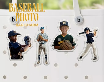 Baseball Bogg Bag Charm - Etsy