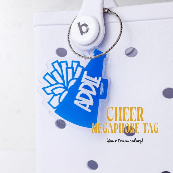 Megaphone Bag Tag - Etsy
