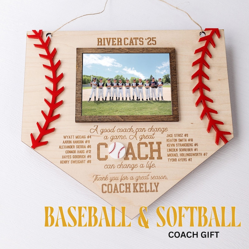 Baseball Coach Frame - Etsy
