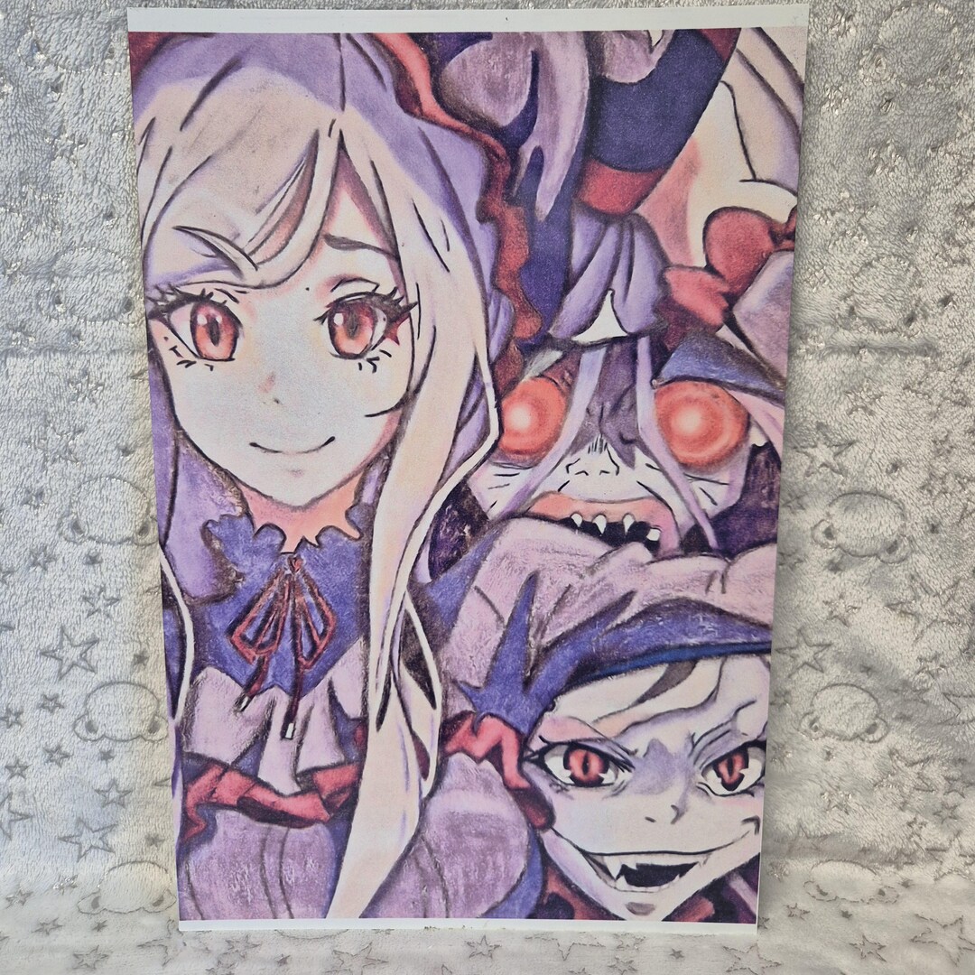 Overlord, Shauteer , Japanese Art, Manga Panel Decorative Metal Sheet ...