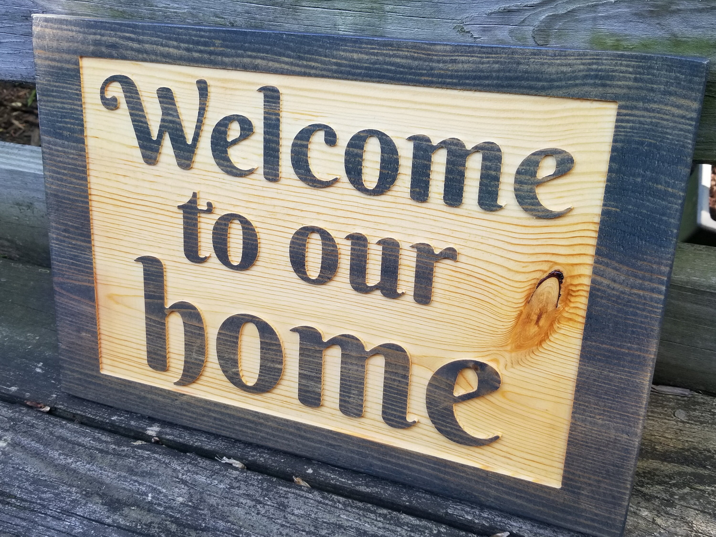 Welcome to Our Home, Good Entry Sign, Home Sign, Recycled Wood - Etsy