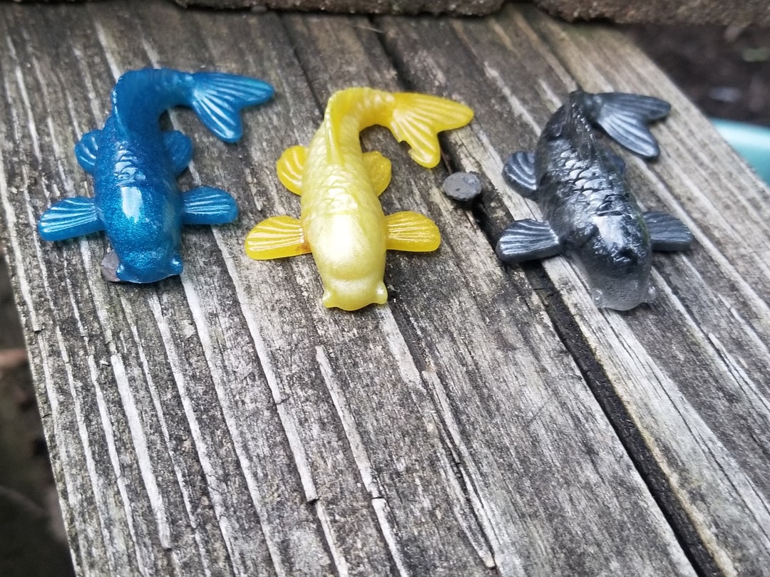 Set of 3 Fish , Refrigerator Magnets, Koi - Etsy