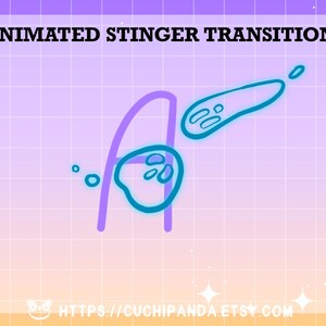 Twitch Animated Transition, Stinger Transition Halloween, Ghosts Stream Overlay, Vtuber, Design ...