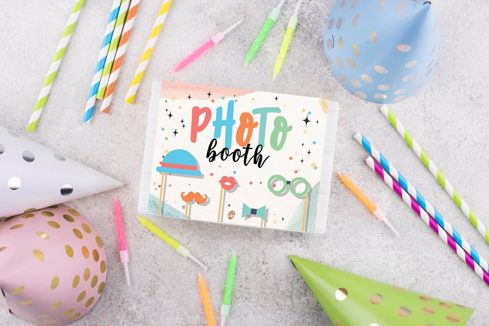 Party Sign Bundle Craft Station Making Digital File Printable Birthday ...