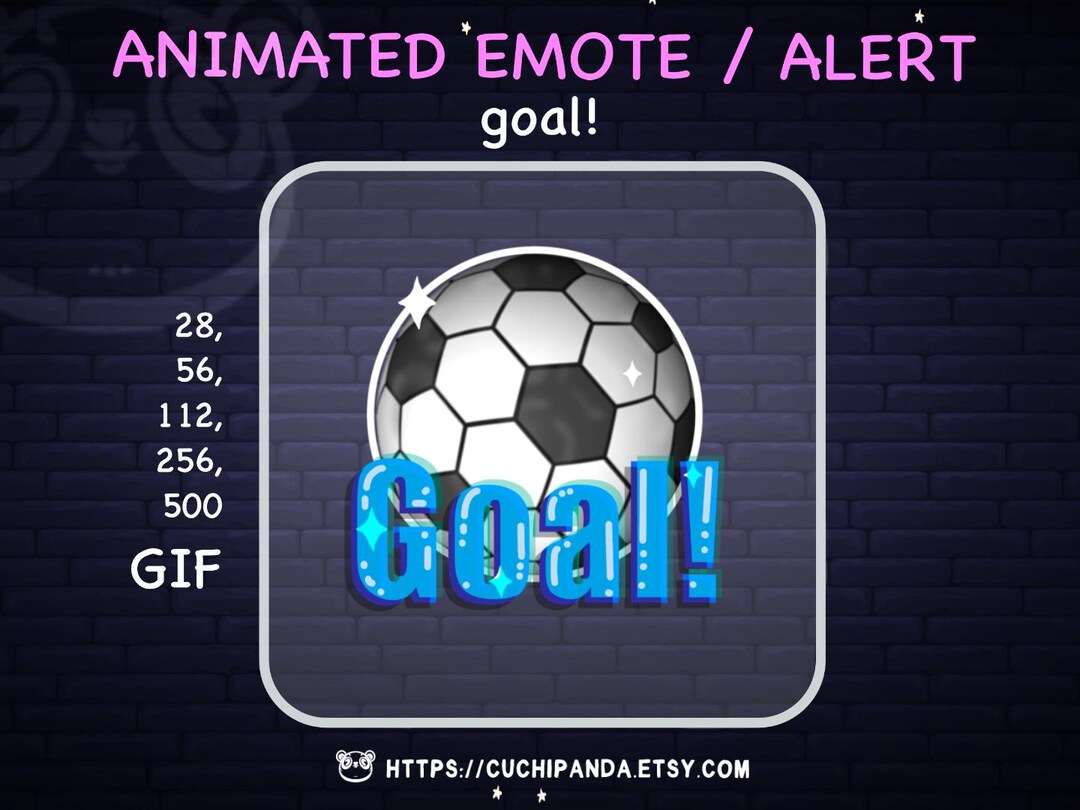 Animated Emote, Animated Alert, Goal Emote, Twitch, Stream Decor - Etsy UK