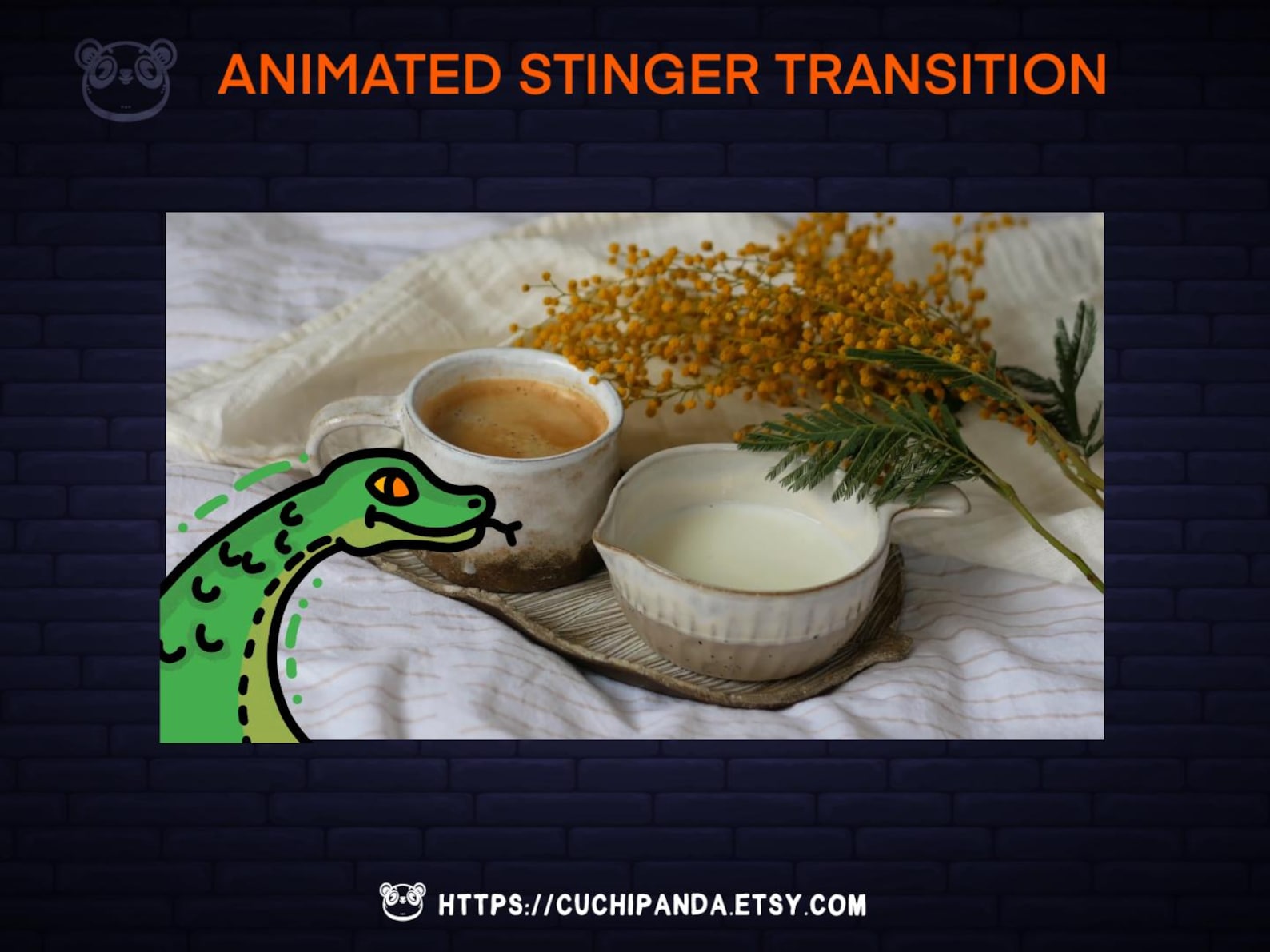 Snake Stinger Transition: Animated Stream Overlay for Twitch - Etsy