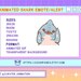 Animated Shark Emote, Middle Finger Emote, Kawaii for Twitch, Discord ...