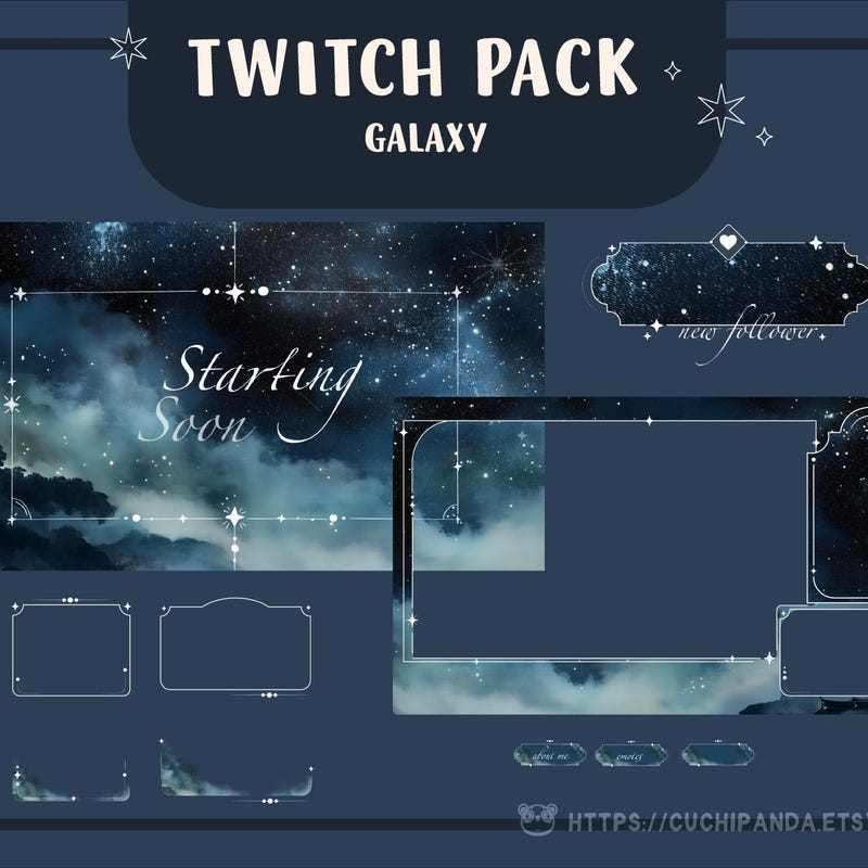 Tiktok Galaxy Png - Etsy