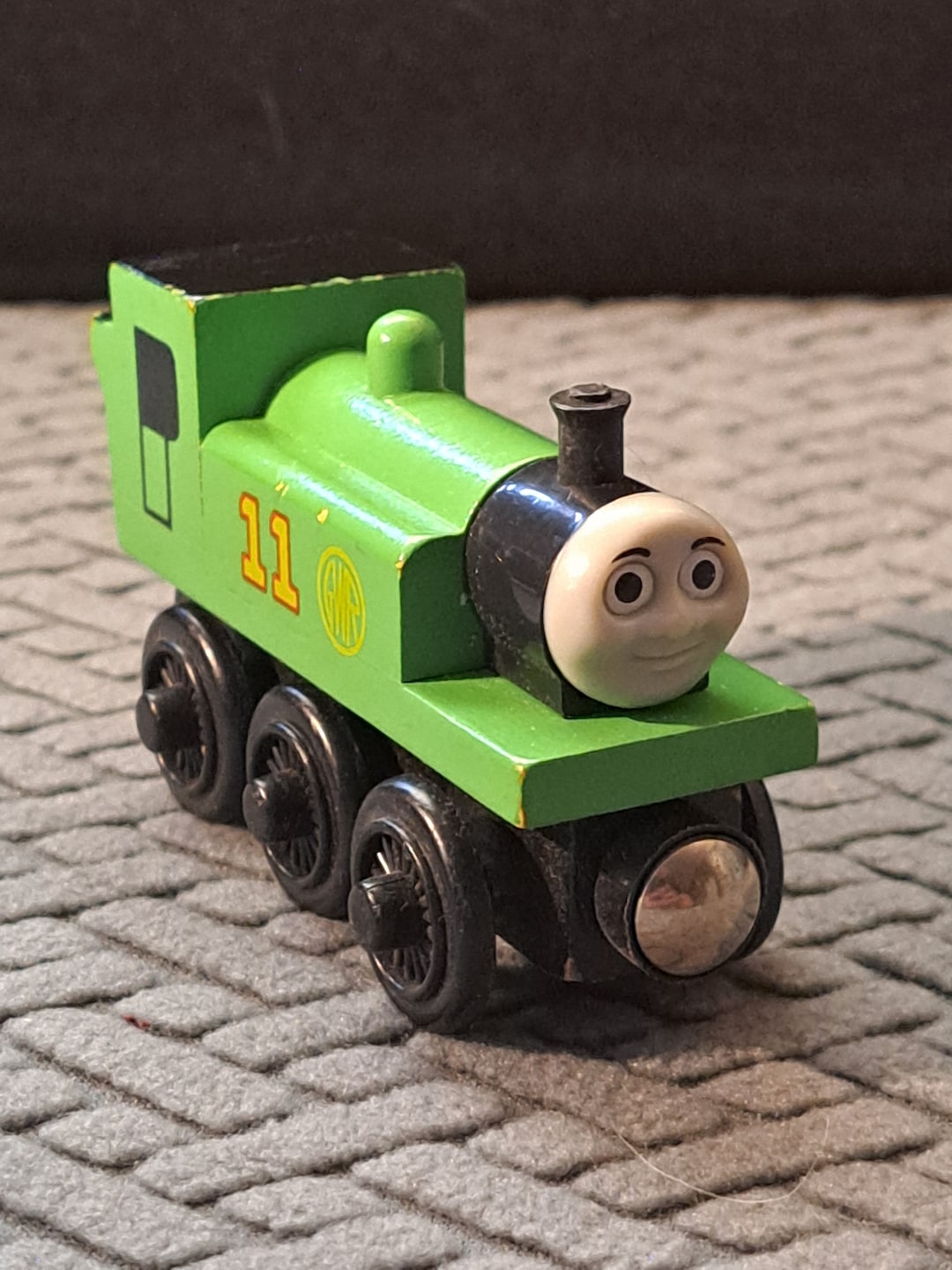 OLIVER Green 11 Thomas Train Tank Engine Oliver GWR Vintage Railroad ...