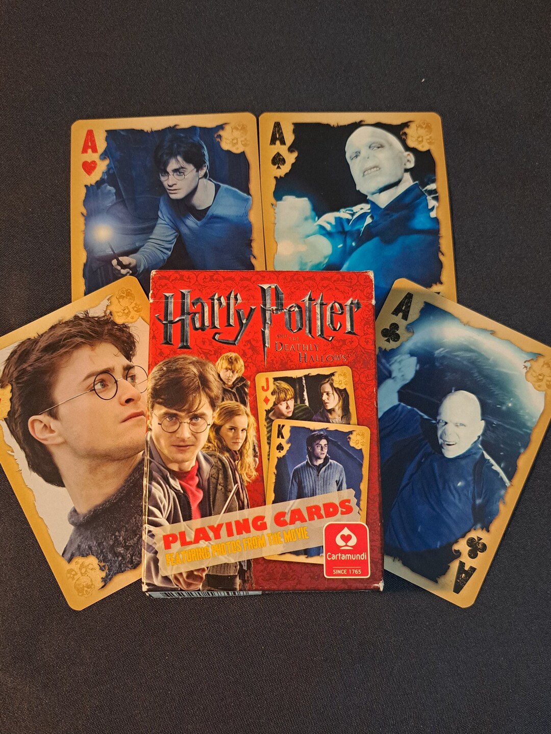 Harry Potter Cards Deathly Hallows Movie Playing Cards Photo Cast ...