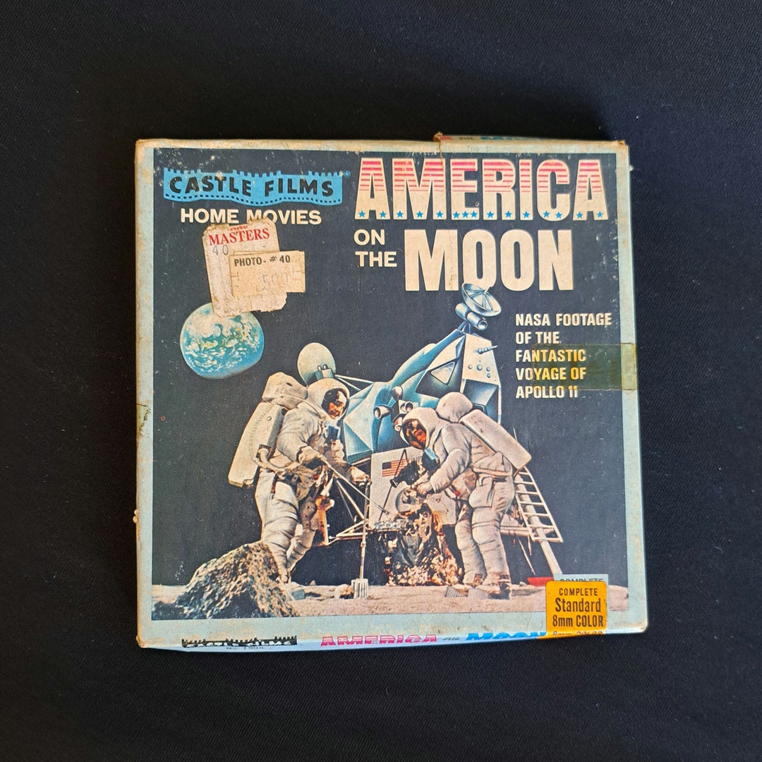 AMERICA on the MOON Super 8 Mm Castle Films NASA Footage Apollo 11 ...