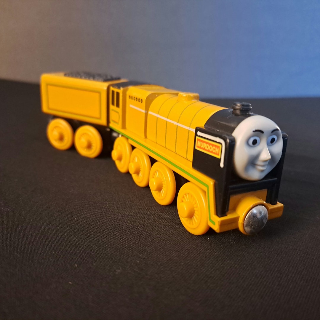 Thomas Train MURDOCH & TENDER Wooden Railway Thomas Friends RETIRED ...