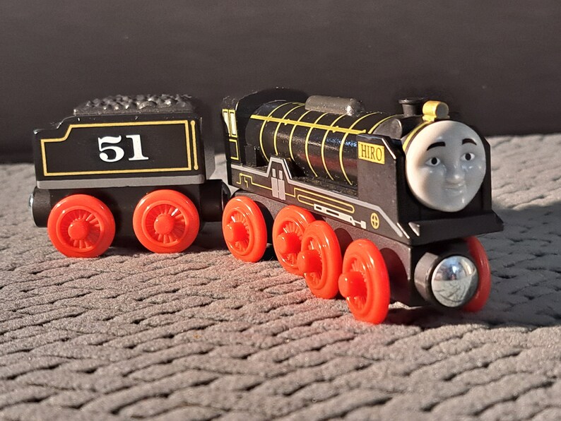 HIRO Train 51 Tender Japanese Thomas Friends Wooden Railway Hiro Black ...