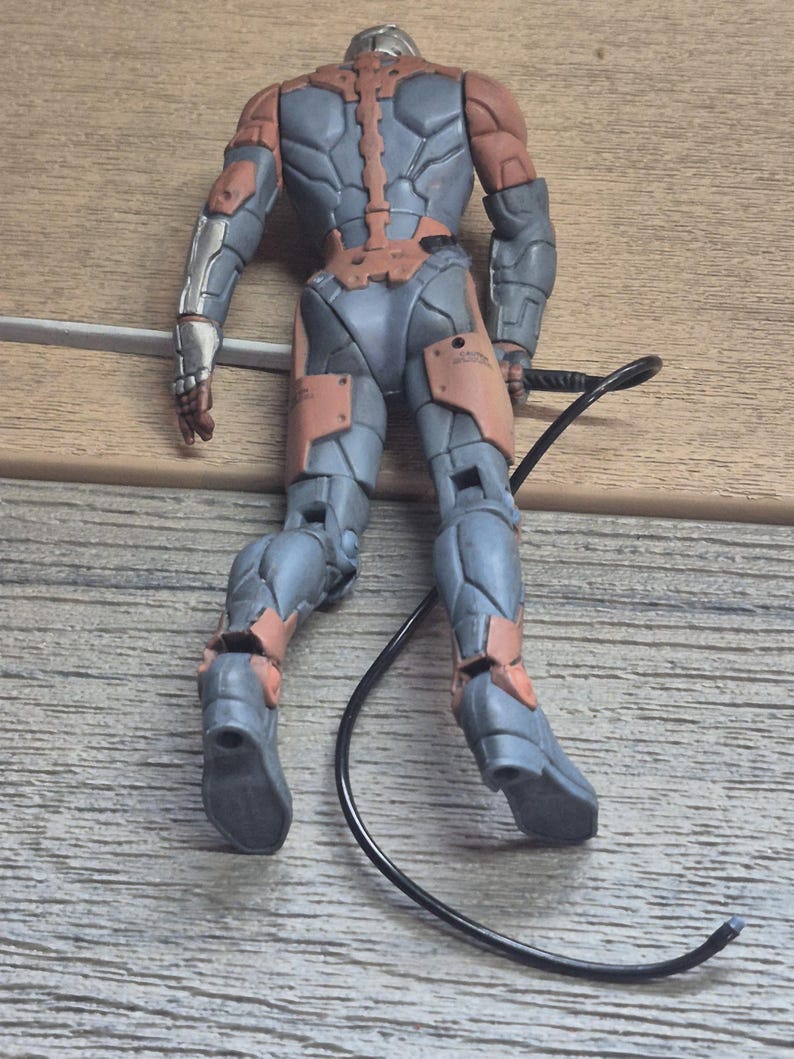Metal Gear Solid Action Figure Gray Fox Cyborg Ninja 1999 Mcfarlane ...