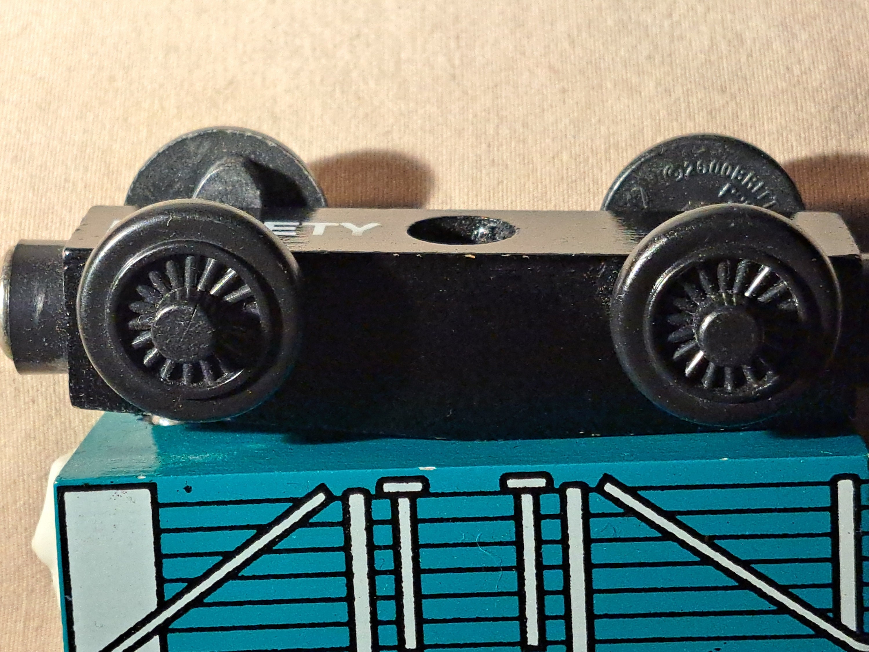 RICKETY Thomas Train Teal Wooden Railway Tank Engine Vintage Wood ...