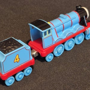 Thomas & Friends GORDON #4 Train With Tender Take-n-play Railroad BIG ...