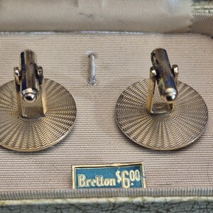 FORD Model T Belt Buckle & Car Cufflinks Black Enameled Gold Tone ...