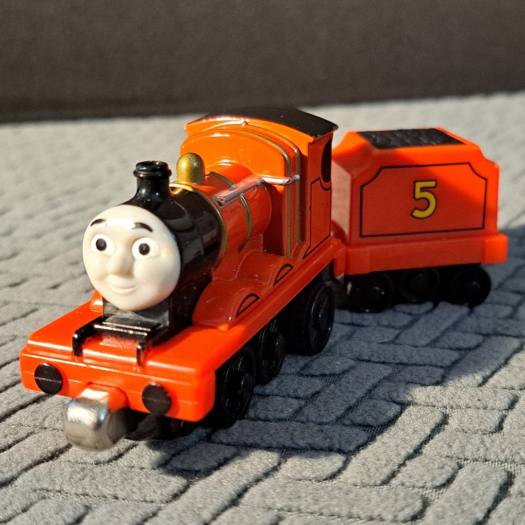 JAMES Train & Tender 5 Mattel Take Along Thomas and Friends Diecast ...