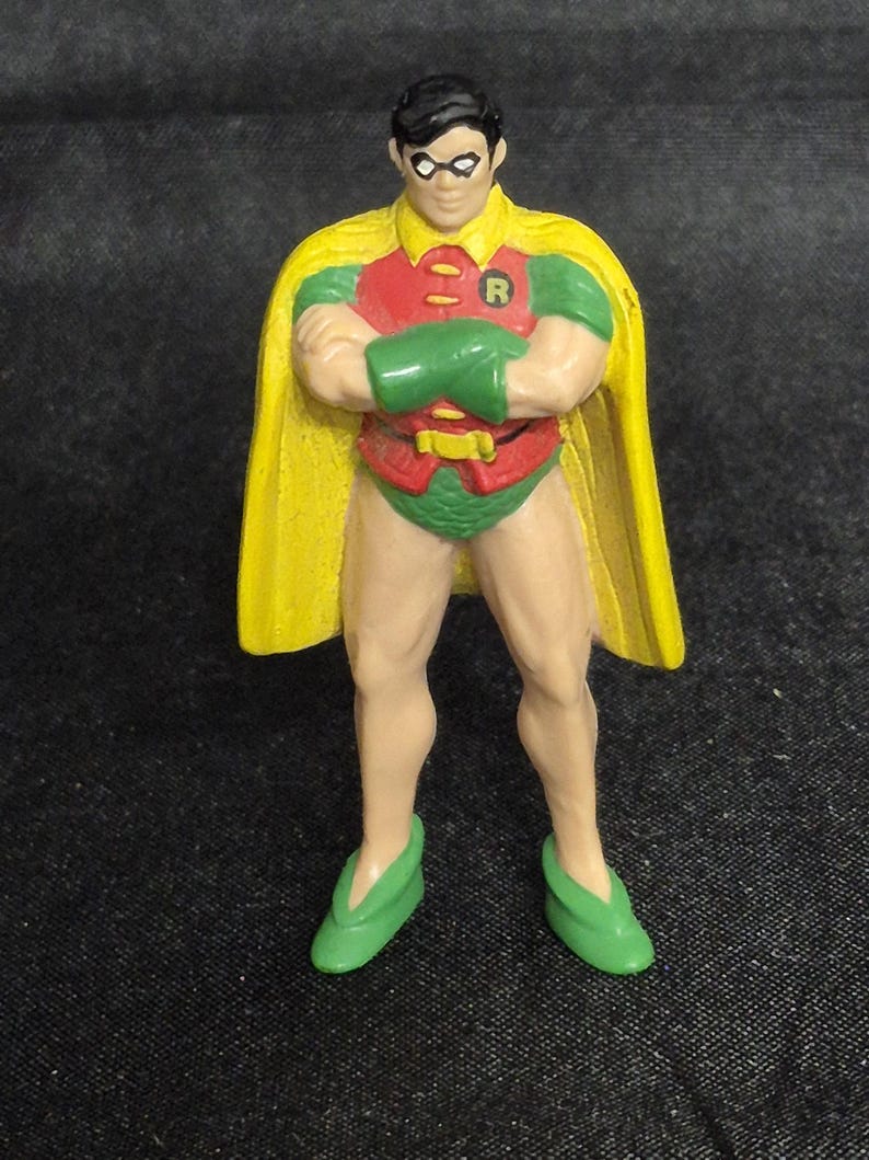 Vintage 1989 Iconic Batman & Robin PVC APPLAUSE Action Figure Lot - Etsy