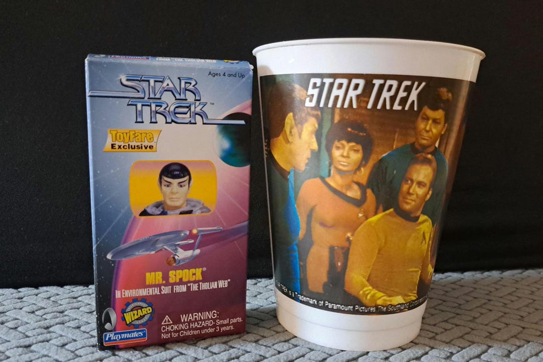 Rare STAR TREK Mr. SPOCK Exclusive Toyfare Wizard Lot Spock ...