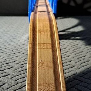 THOMAS 2 SODOR Blue Bay Train Bridges Clickety Clack Double Wooden ...