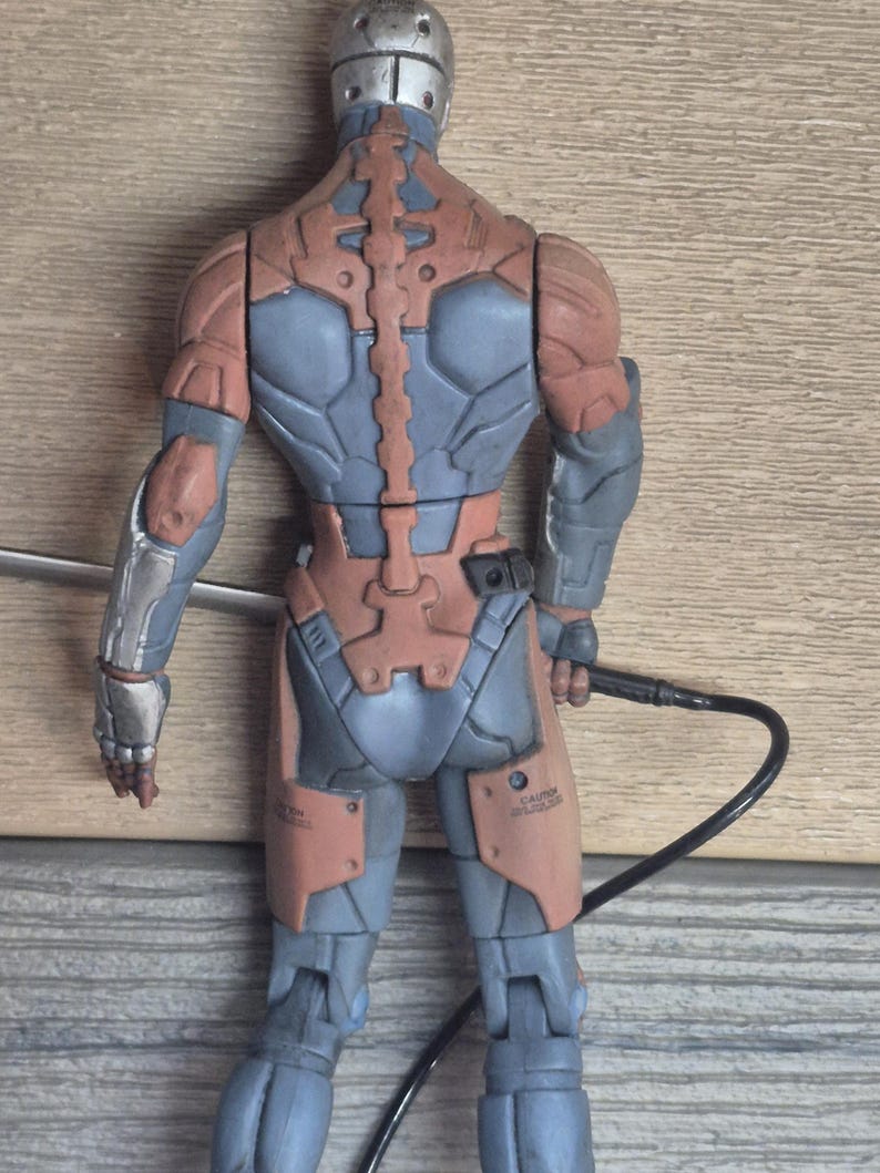Metal Gear Solid Action Figure Gray Fox Cyborg Ninja 1999 Mcfarlane ...