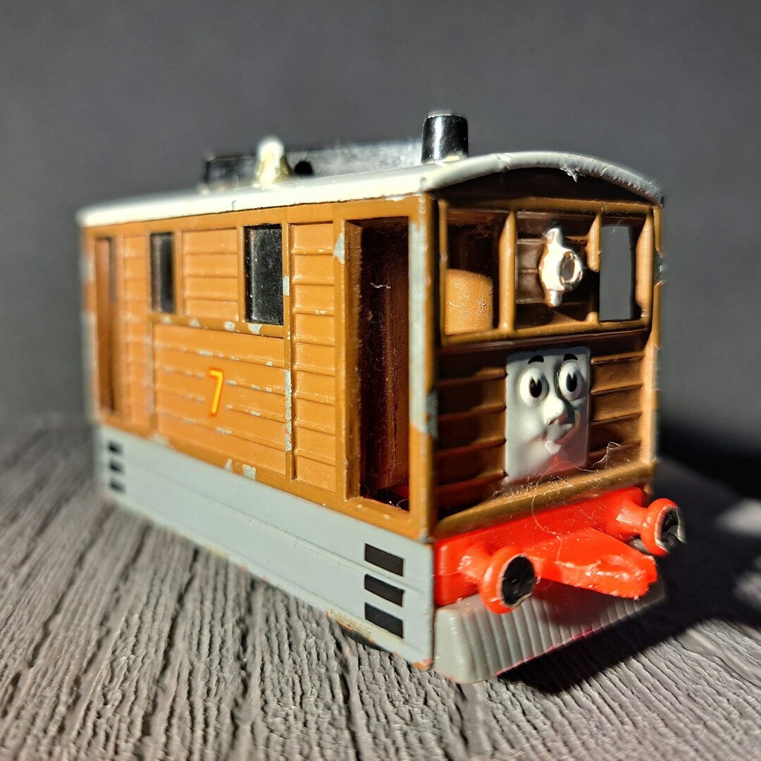 TOBY #7 Thomas Train Tank Engine Railway ERTL 1989 Vintage Diecast Toby ...