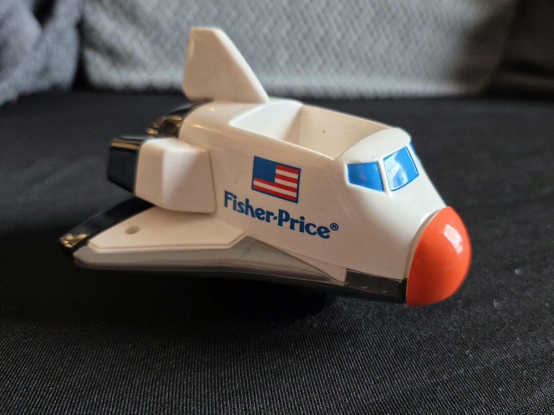 Fisher Price SPACE SHUTTLE 1993 NASA Vintage Pretend Play Toy Spaceship ...