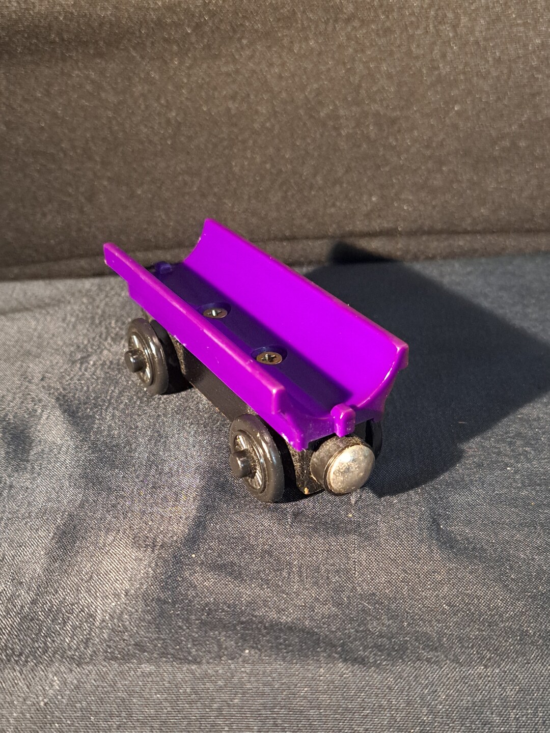 PURPLE Barrel Car THOMAS Train Purple Wooden Railway Thomas Train ...