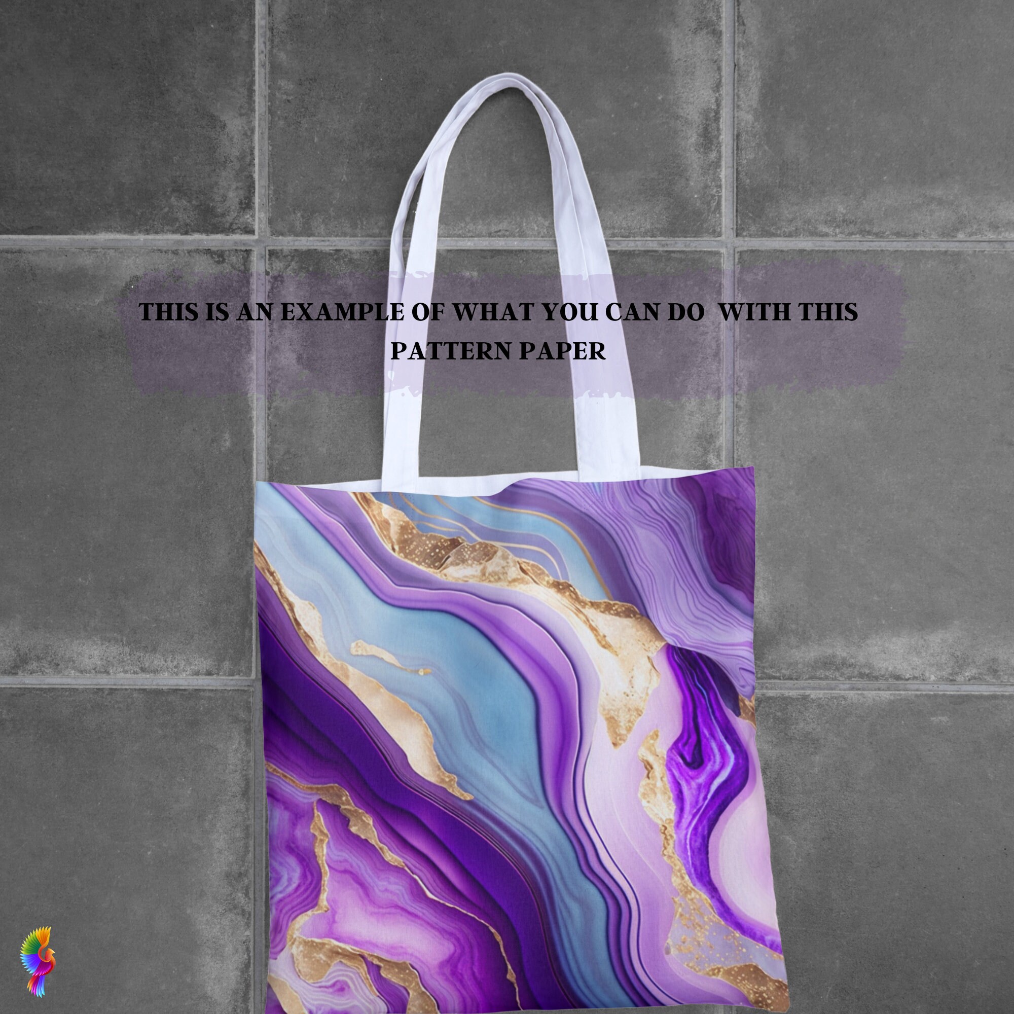 Purple and Gold Marble Digital Paper | Seamless Marble Backgrounds ...