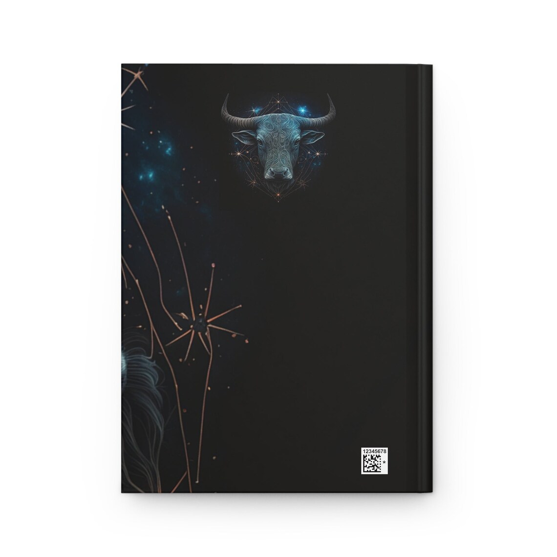 Taurus With Blue Stars Hardcover 150 Page Journal Zodiac Sign Notebook ...