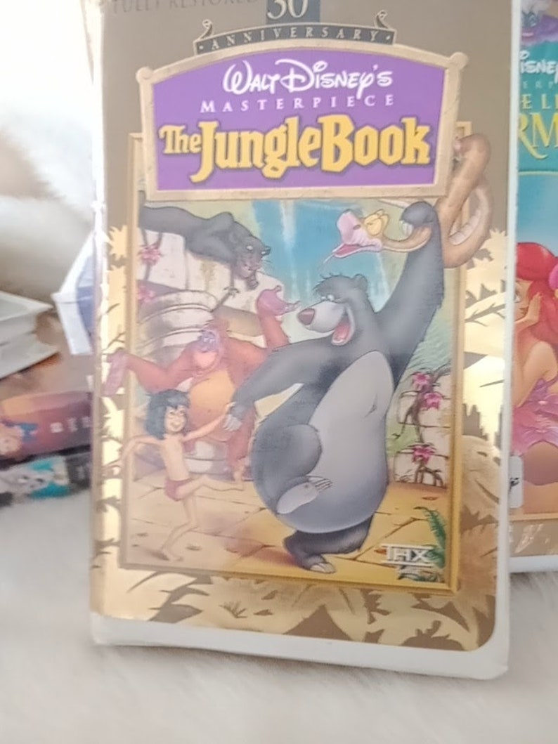 Jungle Book Vhs - Etsy