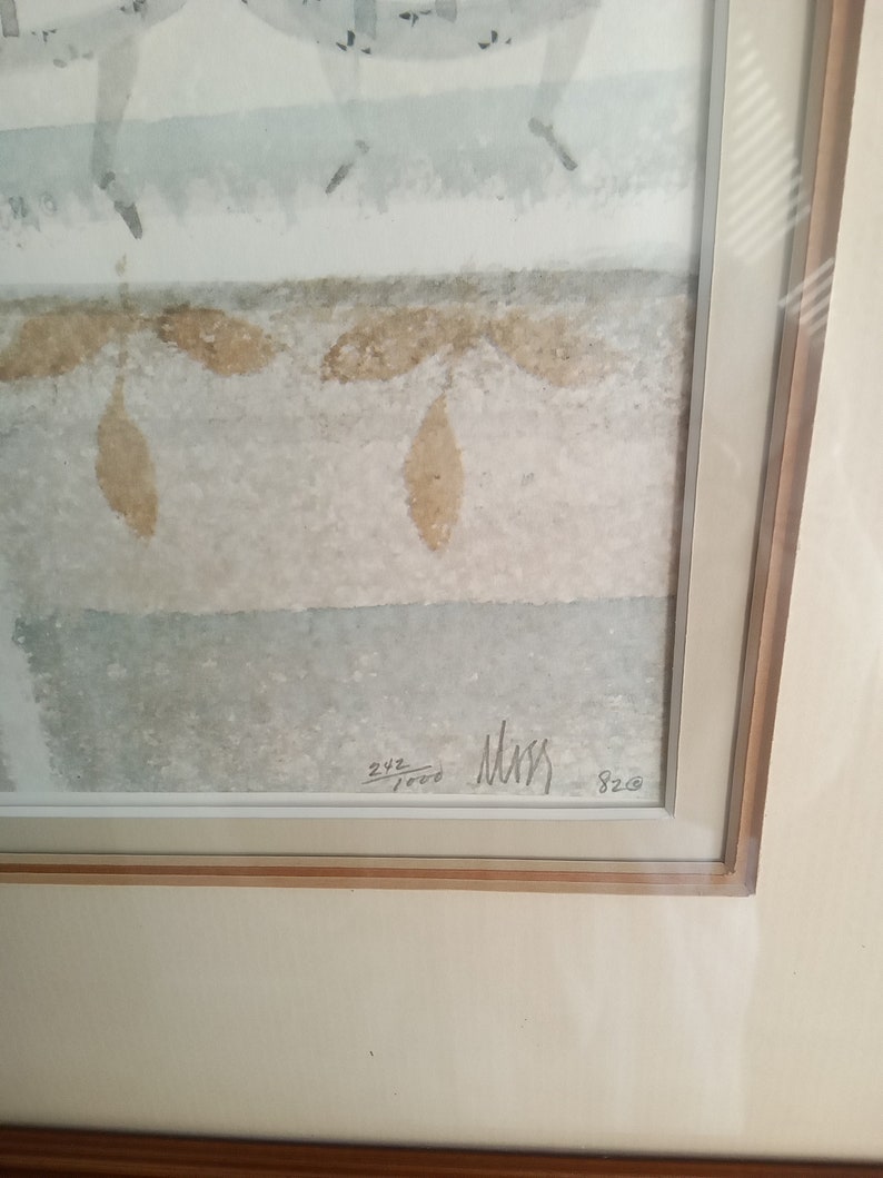 P Buckley Moss Signature Art Painting - Etsy