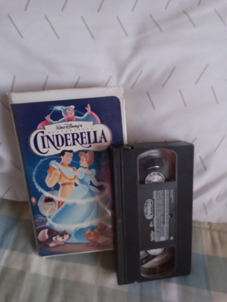 Vhs Movie Cinderella - Etsy